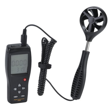 Wind Velocity Temperature Testing Portable Wind Speed Gauge, Digital ...