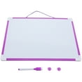 OGITUDE 1 Set of Double Sided Dry Erase Whiteboard Erasable Message ...