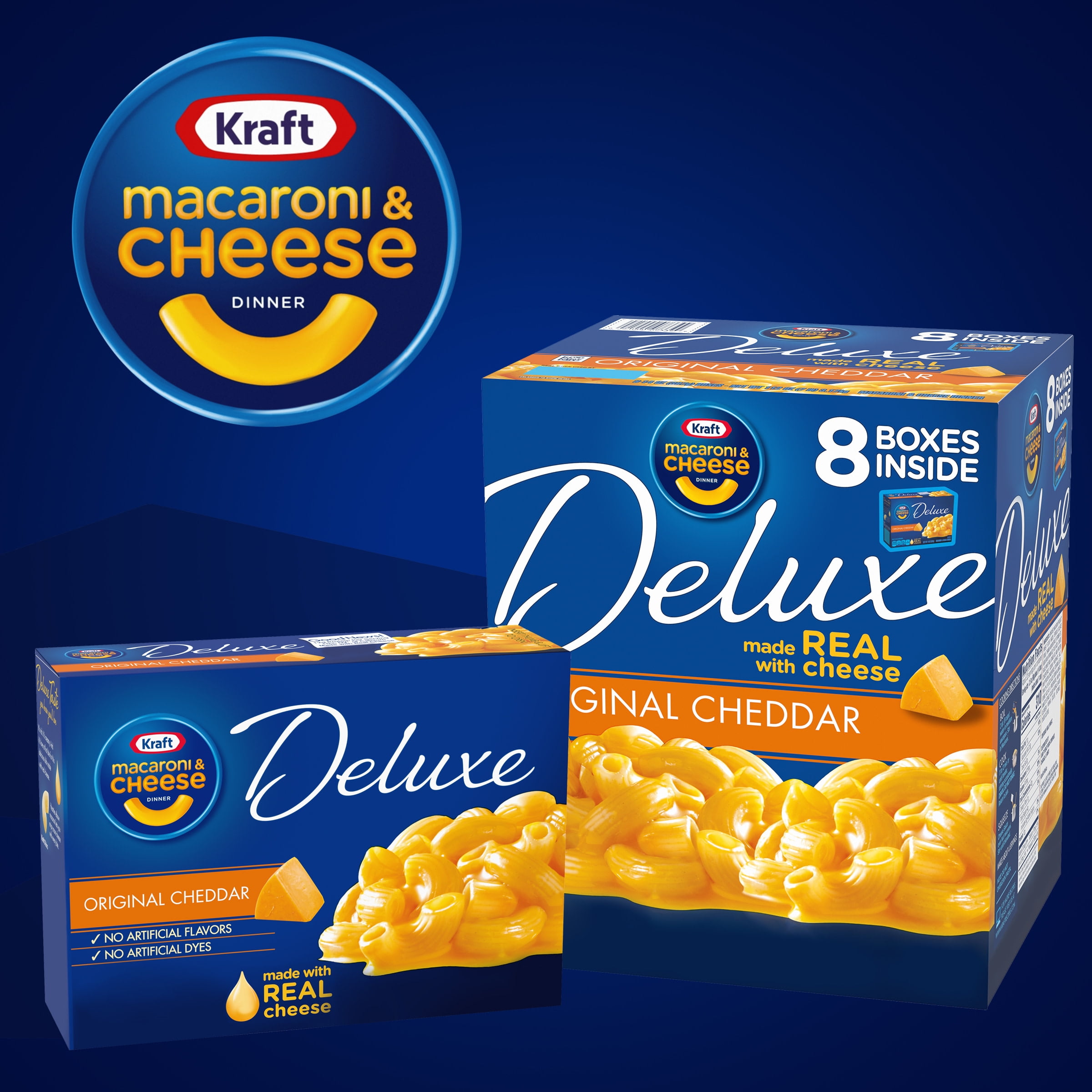 Kraft Macaroni And Cheese Deluxe