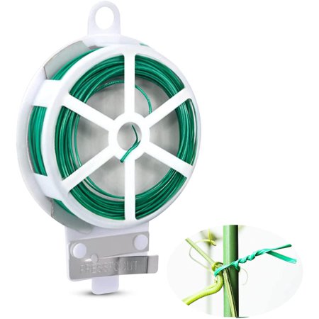 Lepai Garden Ties for Green Plants, Garden Wire with Cutter ...