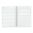 Pen + Gear Medium Undated Weekly Planner, Blue & White Pinstripe ...