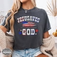 CLOTEX Jesus Saves American Flag Shirt, One Nation Under God T-Shirt ...