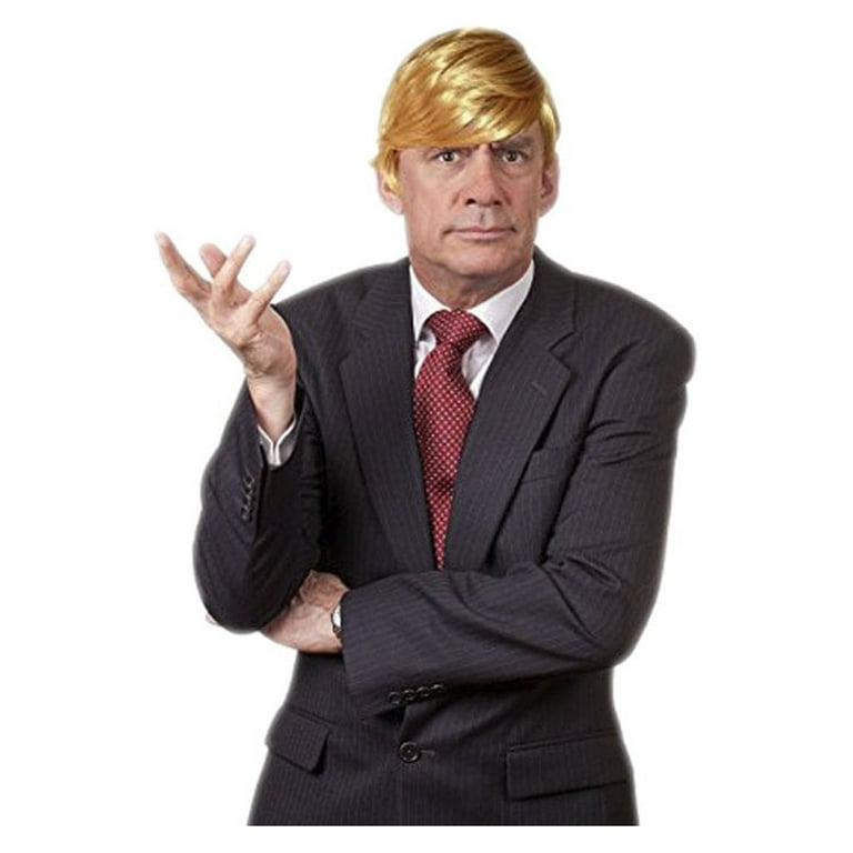 Funny Donald Trump Wig for Halloween Special President Trump Costume Hairs Wigs for Men Adult and Kids Walmart