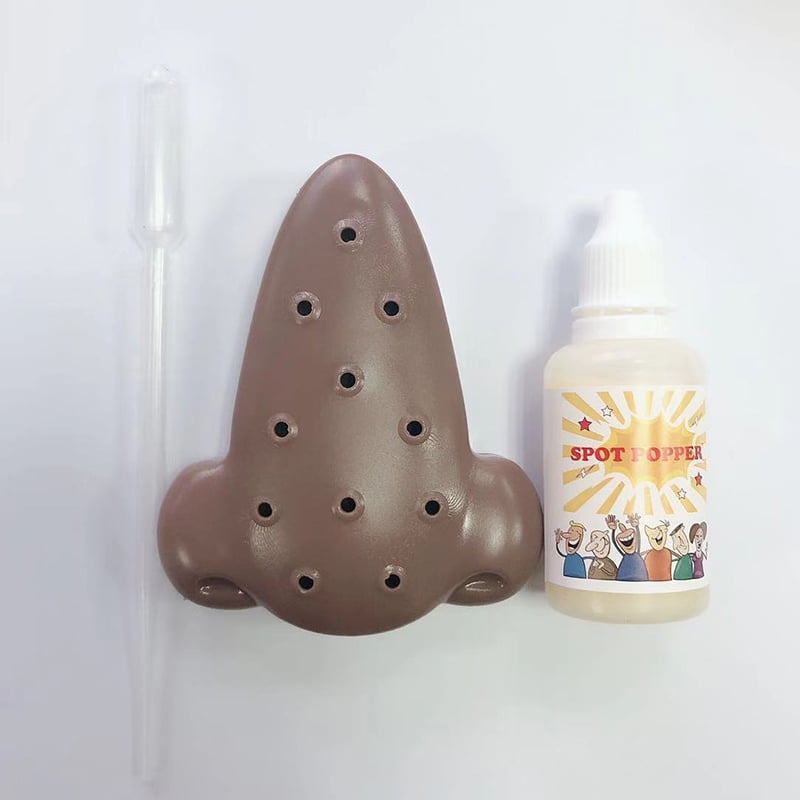 Pimple Popping Squeezing Acne Toys Decompression Relief Stress Nose Toy ...