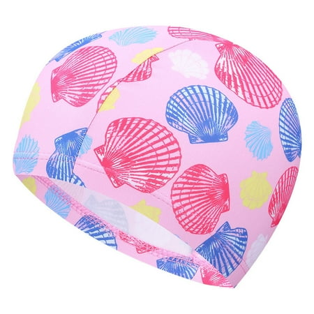 Girls Swimming Cap, Fabric Toddler Swimming Cap Kids Swimming Cap ...