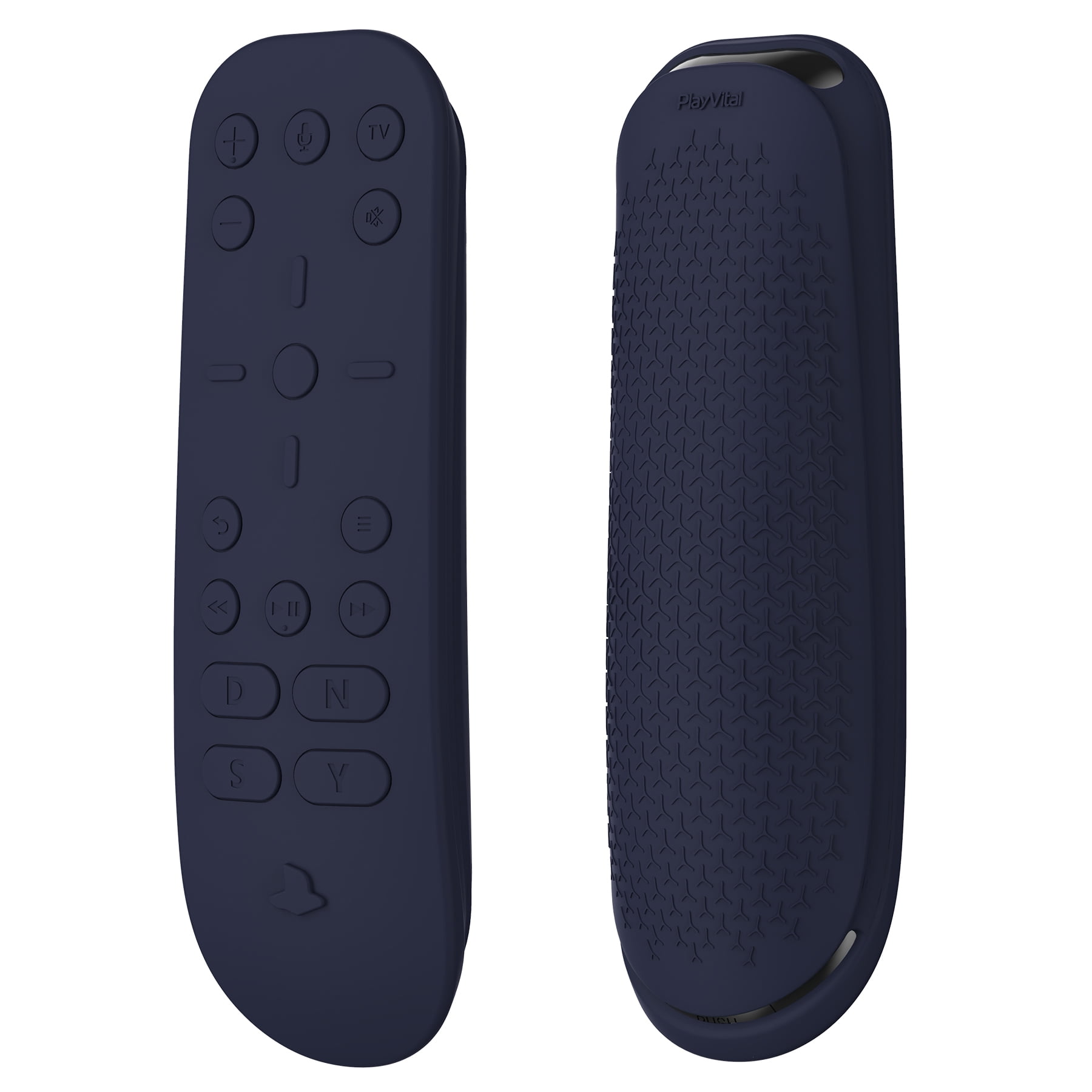 PlayVital Silicone Protective Remote Case for PS5 Media Remote Cover ...