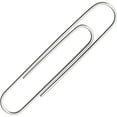 ACCO Smooth Finish Premium Paper Clips, Wire, Jumbo, Silver, 100 Clips ...