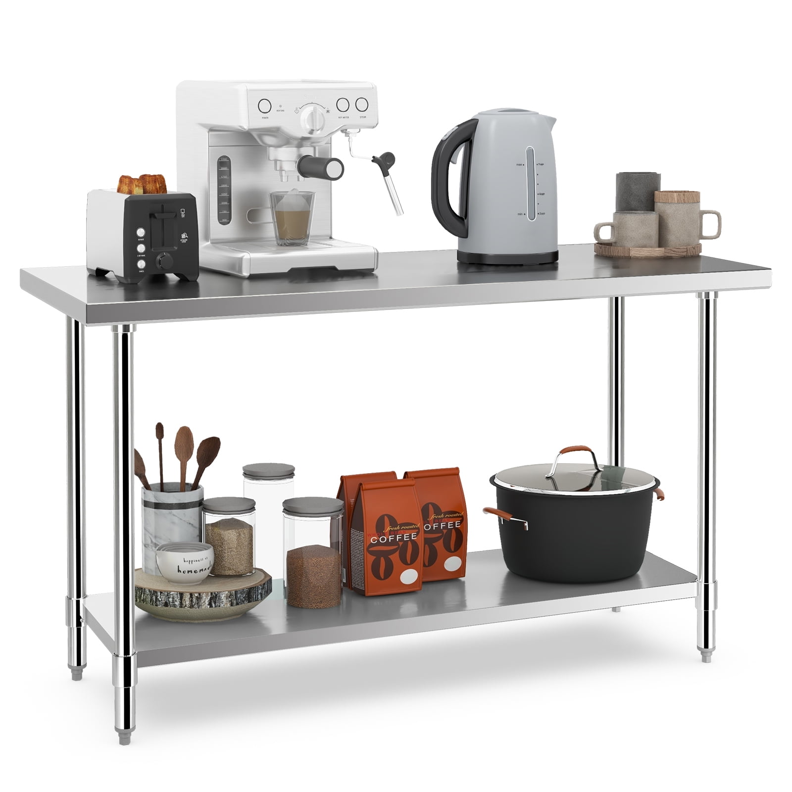 Click here for Patiojoy Stainless Steel Work Table 60 X 24 Inches... prices