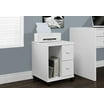 Monarch Specialties Office Cabinet 1 Open Storage Compartment 2 Drawers ...