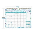 Lssam 2025 Desk Calendar - 12x17 Inches, Jan-Dec, Large Ruled Blocks ...