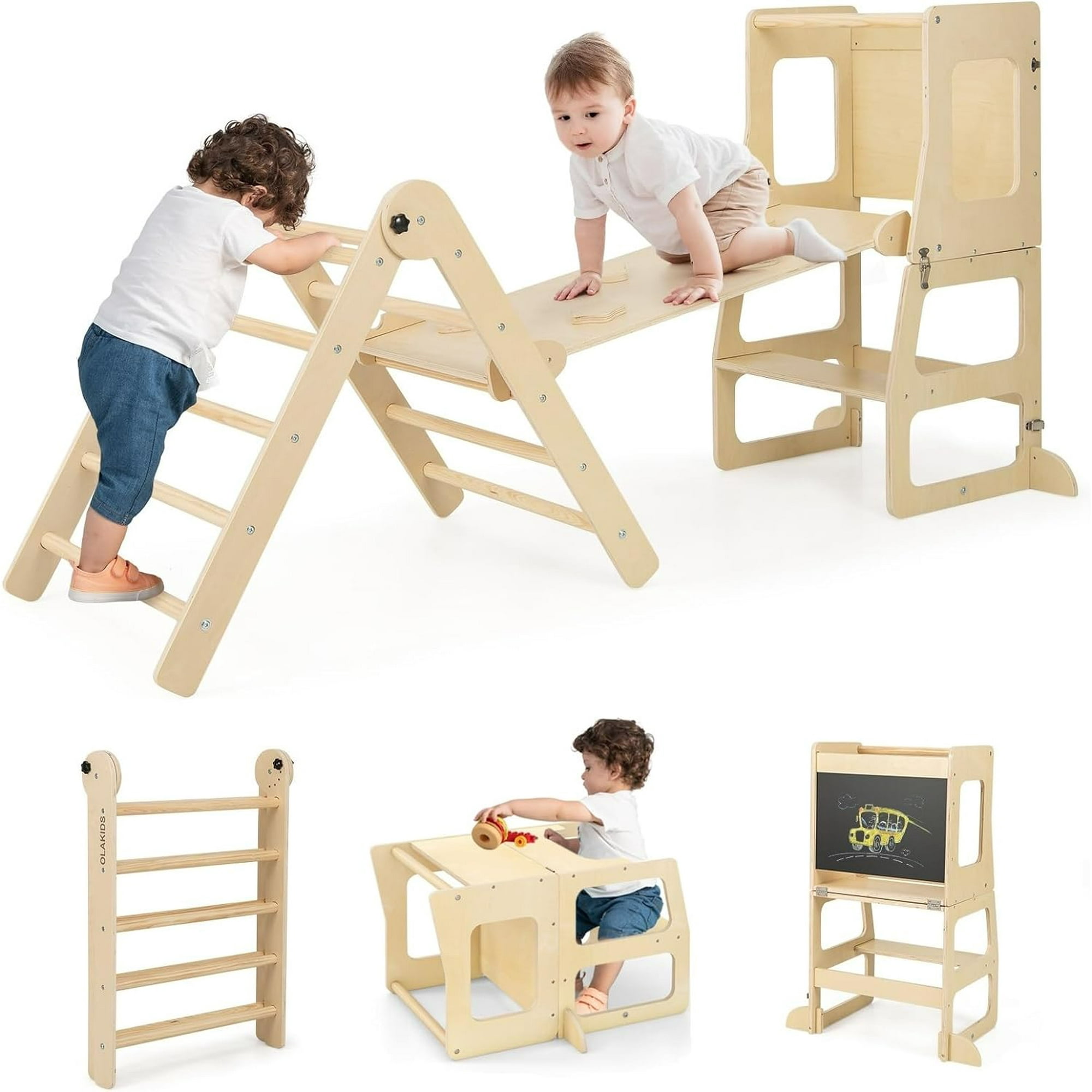 Click here for Olakids Climbing Toys For Toddlers  7 In 1 Foldabl... prices