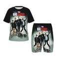 Big Small B-Ang The-0r Pajamas Set Cartoon Shirt With Shorts Set Summer ...