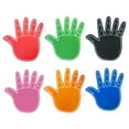 2PCS Enthusiastic Foam Hand Pair Double Sided Cheer Props for Baseball ...