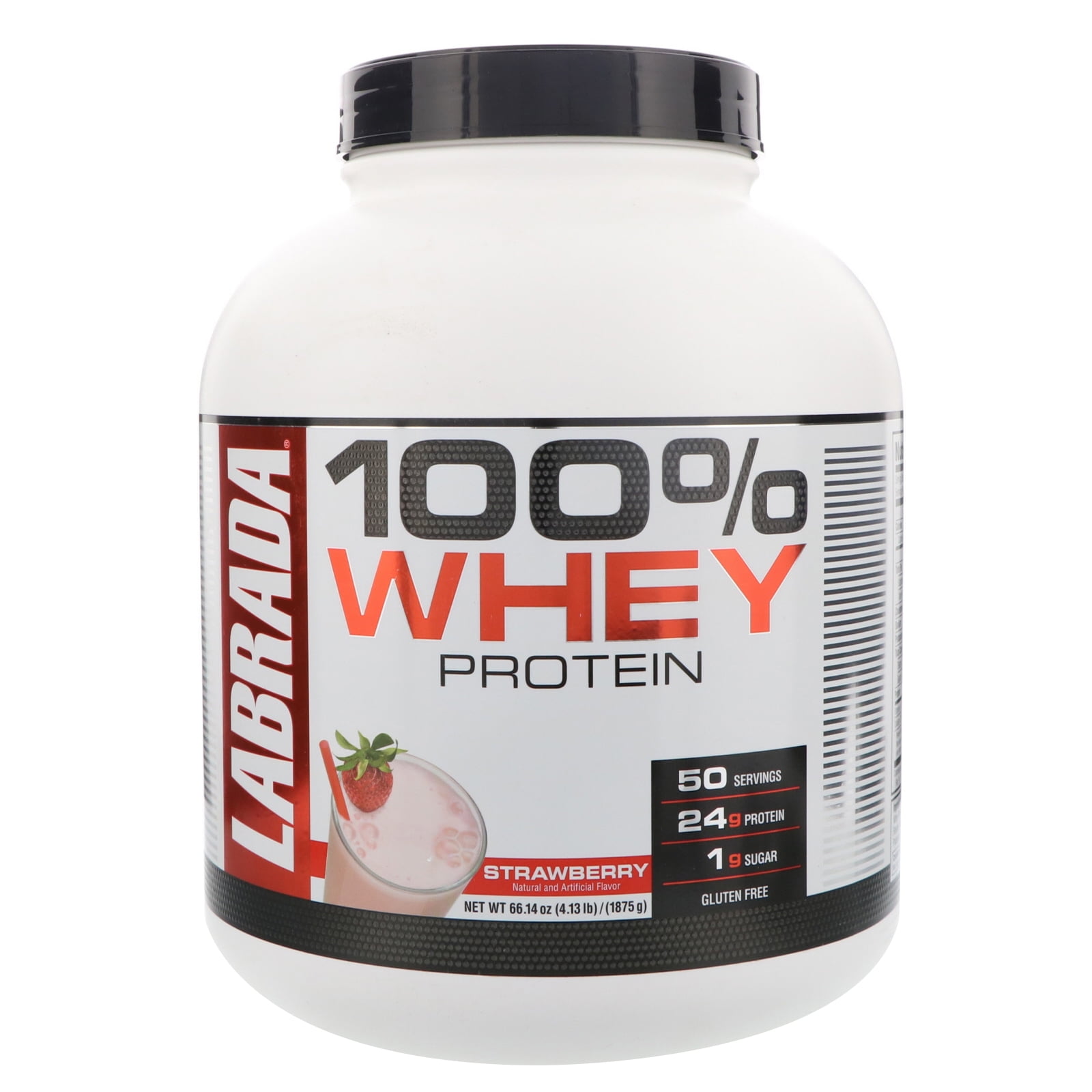 LABRADA 100% WHEY STRAWBERRY 4.13 LIBRAS LABRADA LABRADA 100% WHEY ...