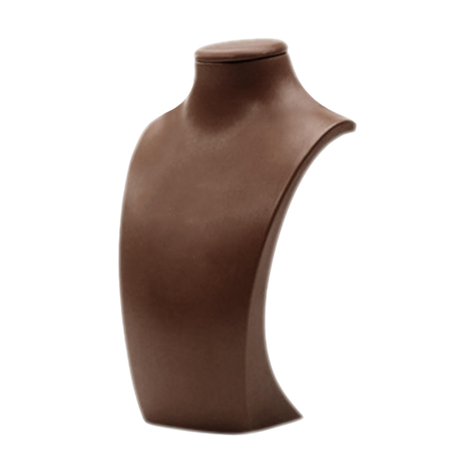 Necklace Bust Display Rack Jewelry Pendant Chain Display Holder Womens ...