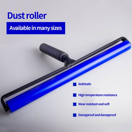 Sticky Silicone Roller Anti-static Dust Hair Small Debris Removal ...