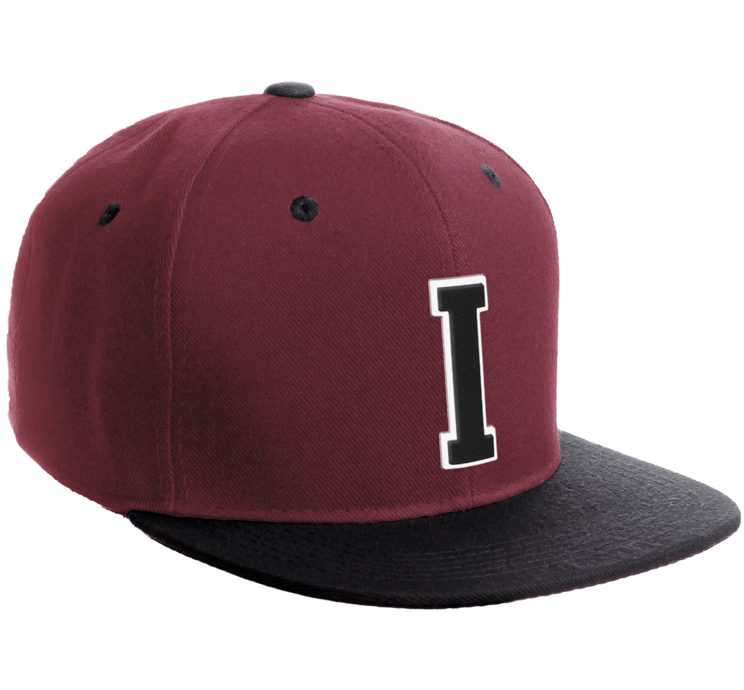 Daxton Classic Snapback Hat Custom A to Z Initial Varsity Letters ...