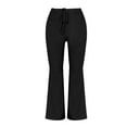 Snowsong Womens Pants Yoga Pants Women Sports Yoga Womens Loose Flare Pants Womens Solid Color