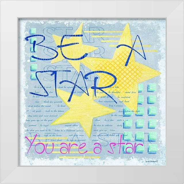 Phillips, Anita 12x12 White Modern Wood Framed Museum Art Print Titled ...