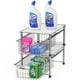 Simple Houseware Stackable Metal Cabinet Organizer Basket Drawer ...