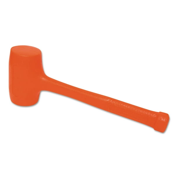 STANLEY 57-534 52oz Compo-Cast Standard Head Soft Face Hammer, Orange ...