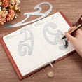 3Pcs Stainless Steel Cloud French Curve Ruler Multi-Function Geometric ...