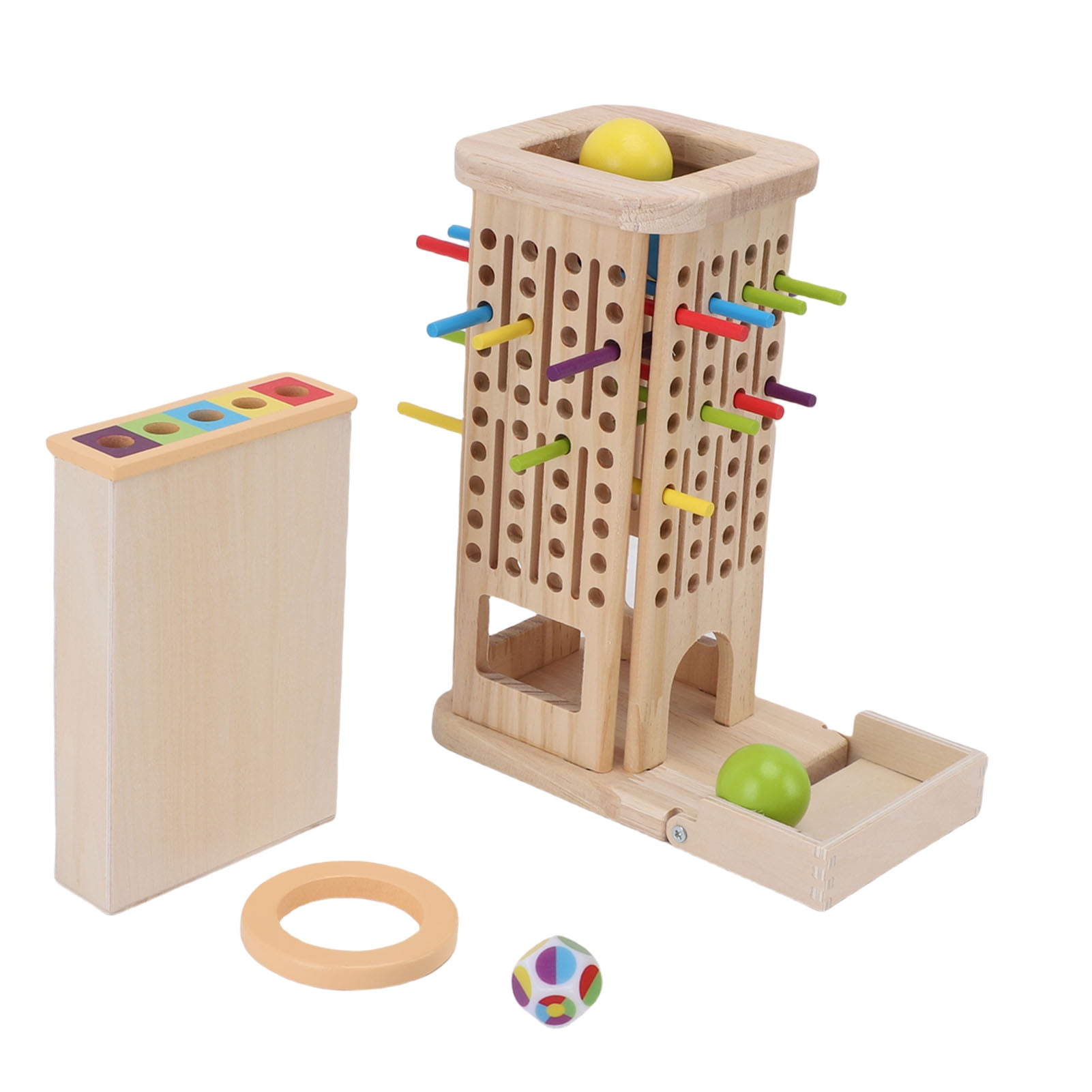 Click here for Domqga Wooden Board Game  Portable Colorful Wooden... prices