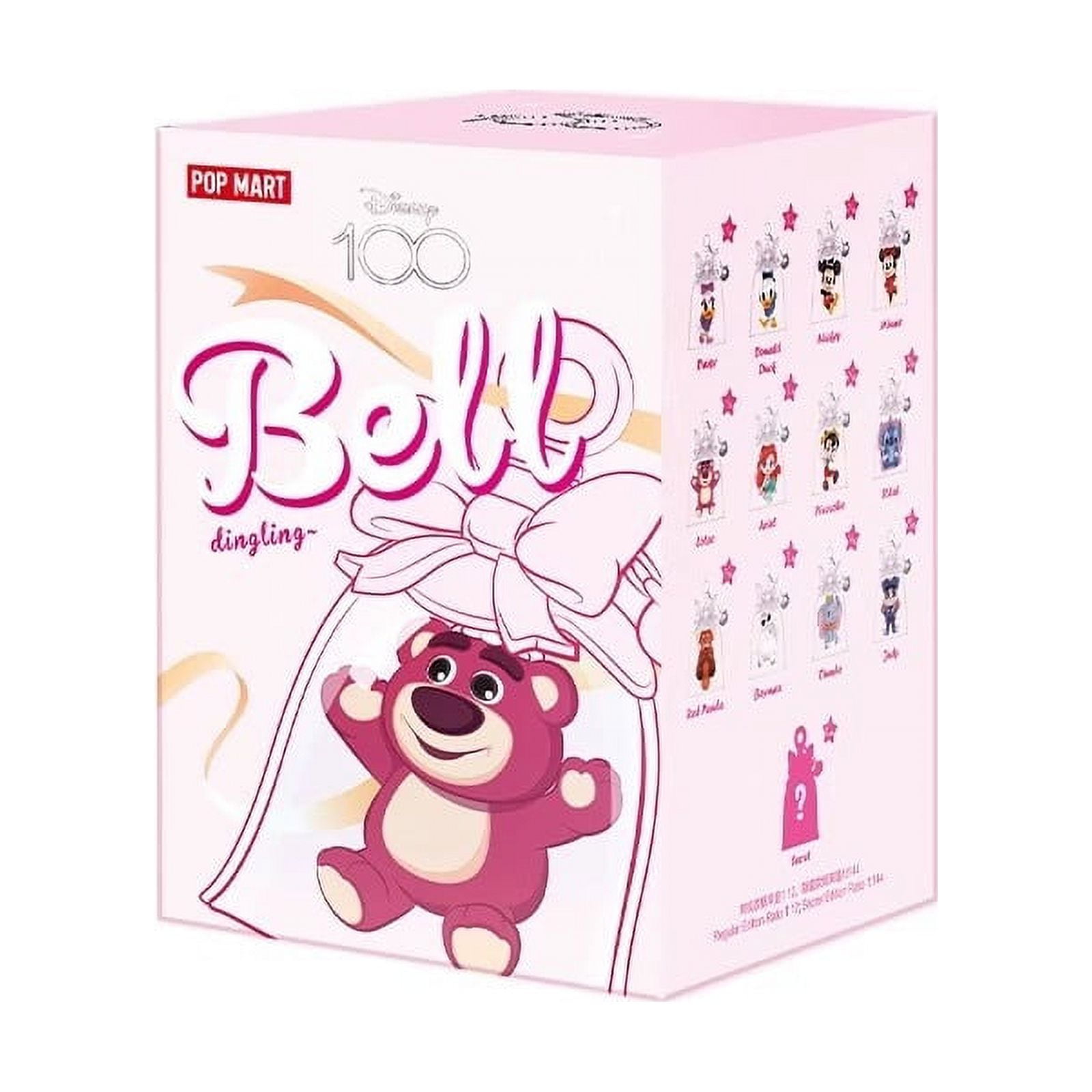 Popmart-caja ciega del 100 aniversario de Disney, campana, serie ...