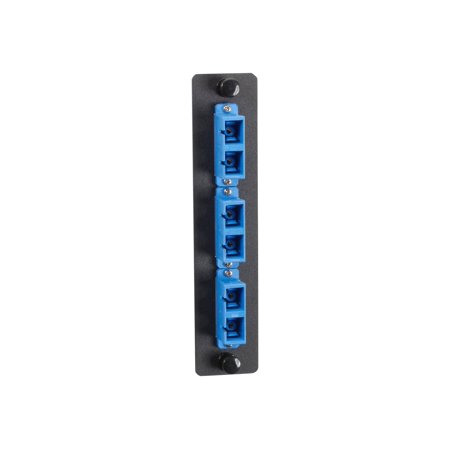 Black Box Standard Adapter Panel - Patch panel adapter - black, blue ...