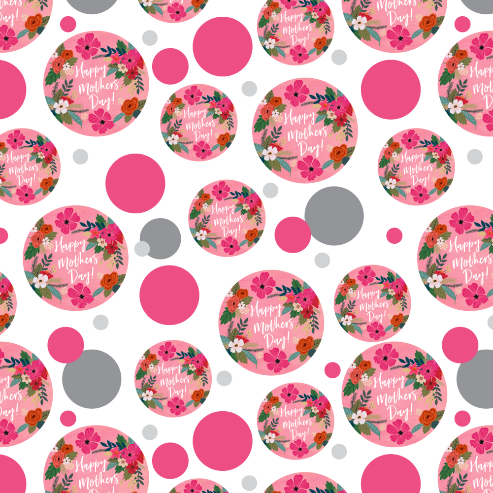 Happy Mother s Day Mom With Flowers Premium Gift Wrap Wrapping Paper Roll Walmart happy-mother-s-day-mom-with-flowers-premium-gift-wrap-wrapping-paper-roll-walmart