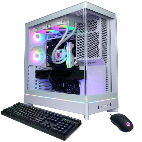 CyberPowerPC Gamer Supreme Gaming Desktop, AMD Ryzen 7 9800X3D, NVIDIA ...