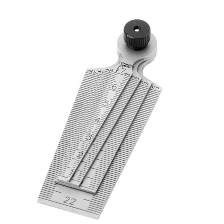 Feeler Gauge Kit, Hole Checker Tool for Stainless Steel Weld Cone Gauge ...