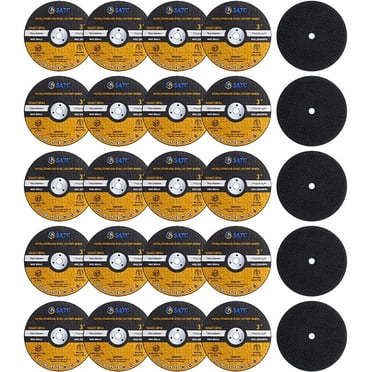 100 Pack 4 inch Metal Cut Off Wheels with 5/8" Arbor Angle Grinder ...