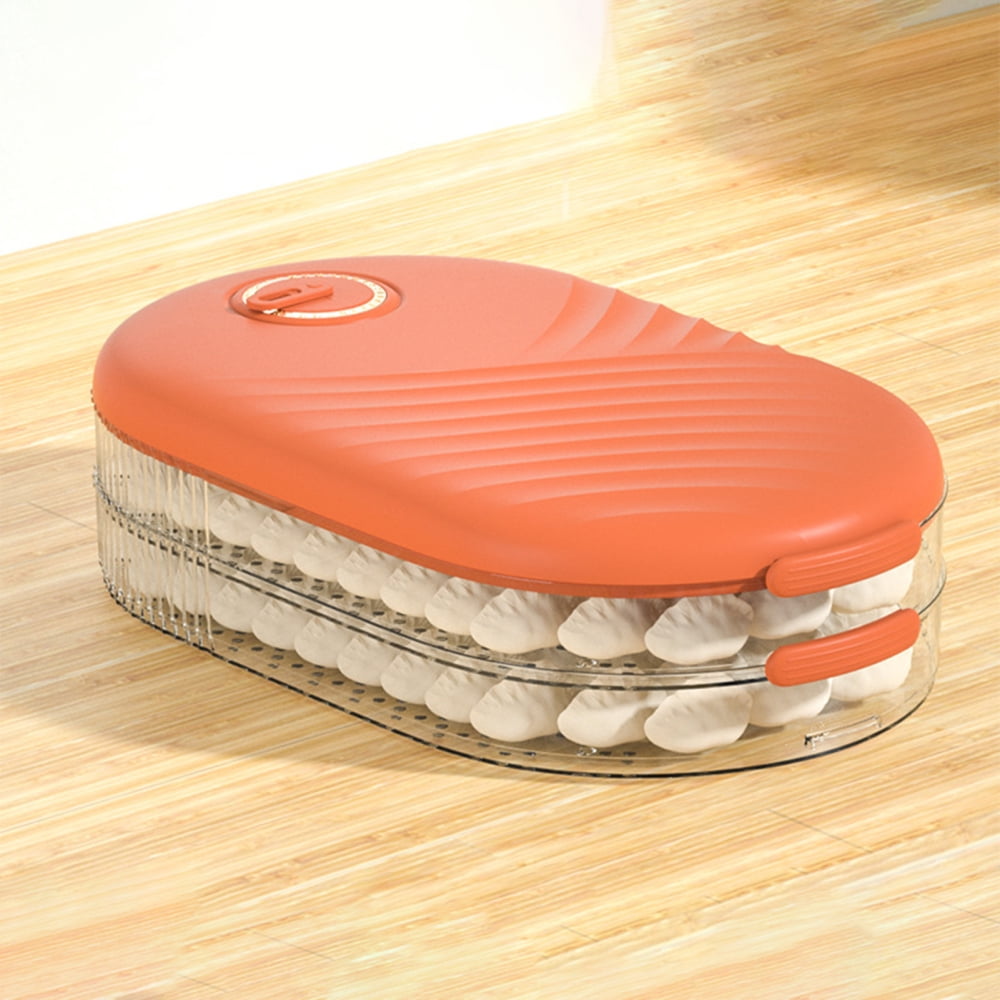 Portable Kitchen Dumpling Box Reusable Stackable Combination Box For ...