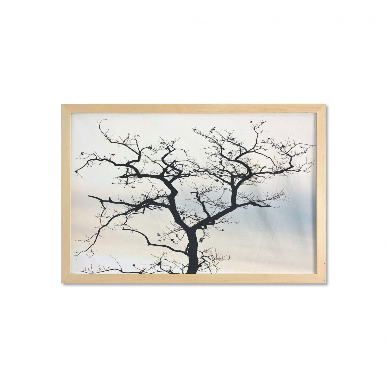 Framed Tree Branch Art
