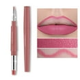 Weyolog Lip Liner And Lipstick Set Chestnut Dark Red Matt Mat Pens