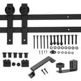 CRAZY ELF Modern Interior Barn Door Set - 36” x 84” Star Style Real ... CRAZY ELF Modern Interior Barn Door Set - 36” x 84” Star Style Real ...