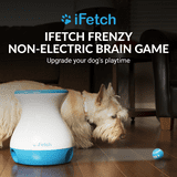 iFetch Frenzy Interactive Pet Toy, Mini Tennis Ball Machine for Small ...