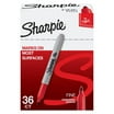 Sharpie Permanent Markers, Fine Tip Line, Vivid Red, 12 Count Pack ...
