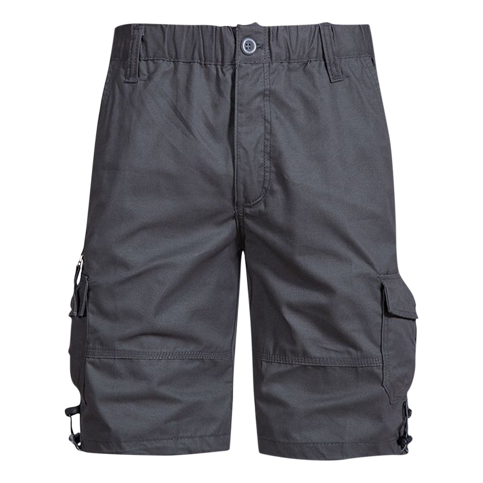 Click here for Hotojiny Mens Outdoor Shorts Elastic Waist Button... prices