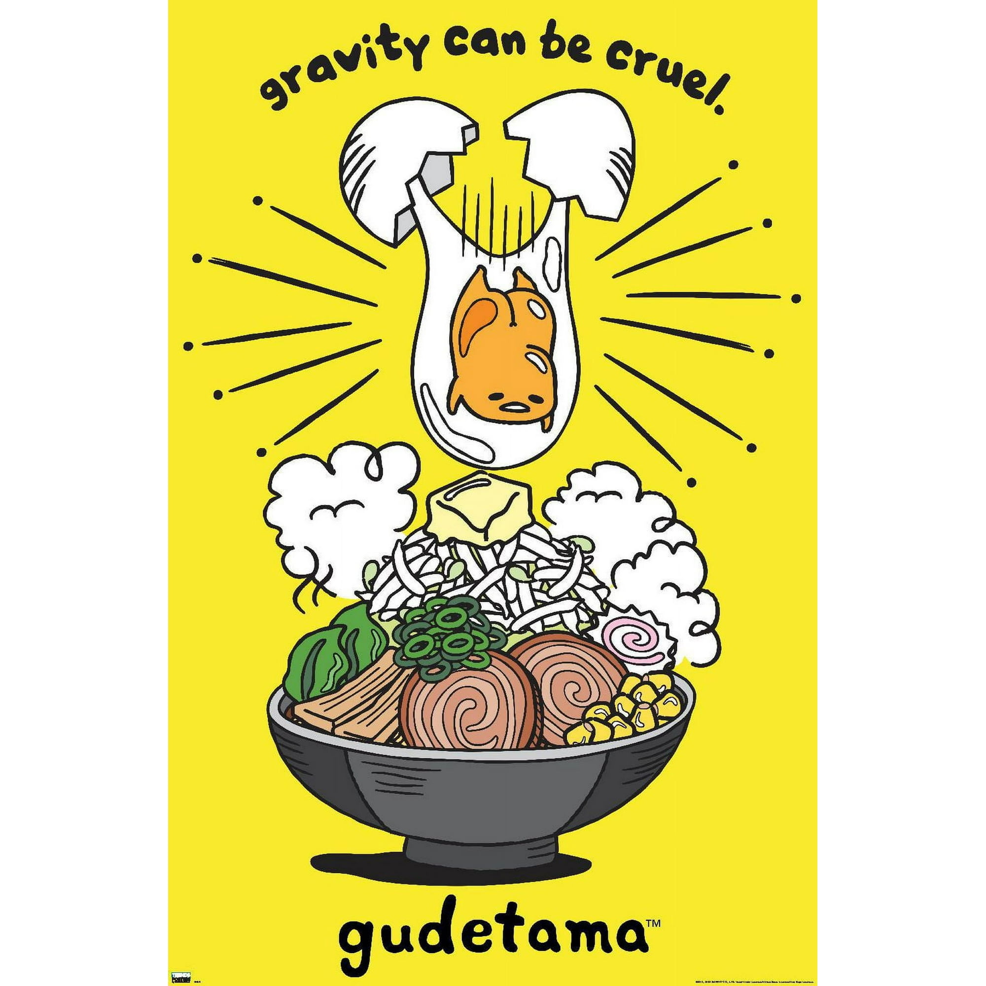 Click here for Trends International Gudetama - Gravity Wall Poste... prices