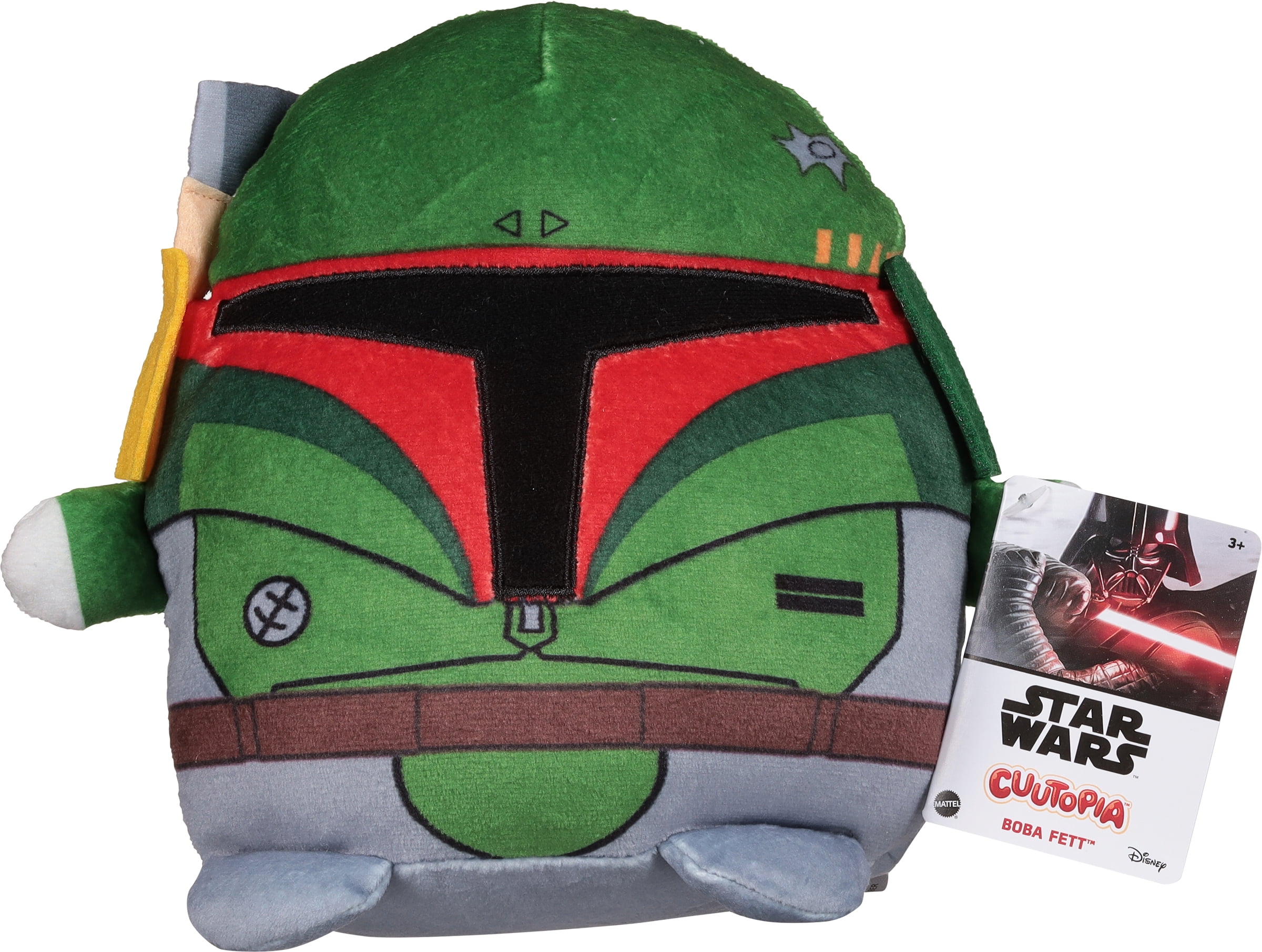 Star Wars Cuutopia 7" Squishy Plush Toy: Boba Fett - Walmart.com