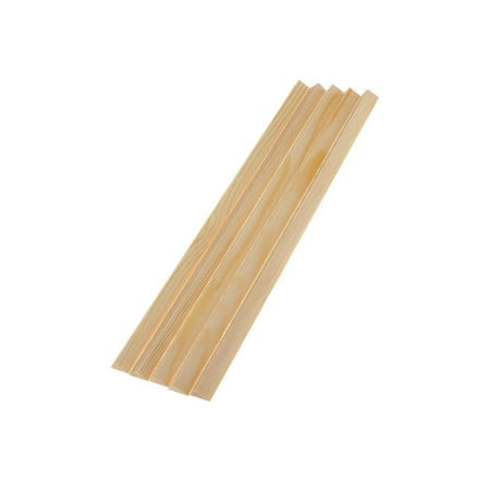 5 Pieces Pine Wood Sticks Strips for Airplane Building Construction ...