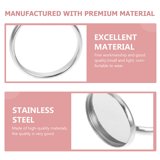 HOMEMAXS 20Pcs Adjustable Stainless Steel Ring Base for Jewelry Making ...
