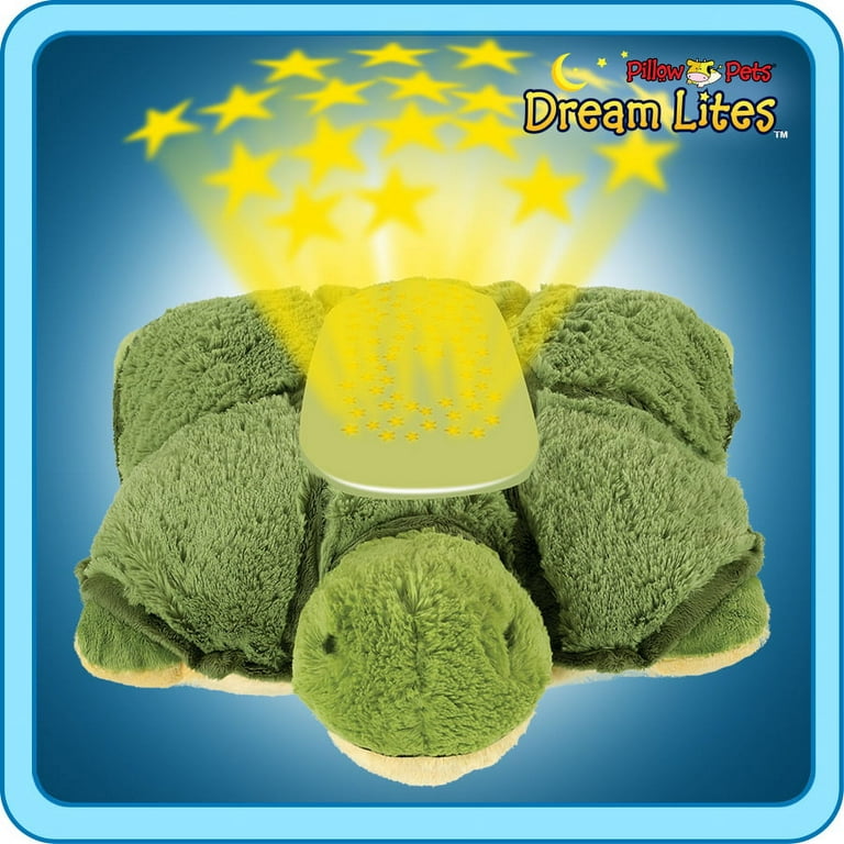 Pillow Pets Dream Lites Turtle Dream Lite Multicolor Animal Pillow,