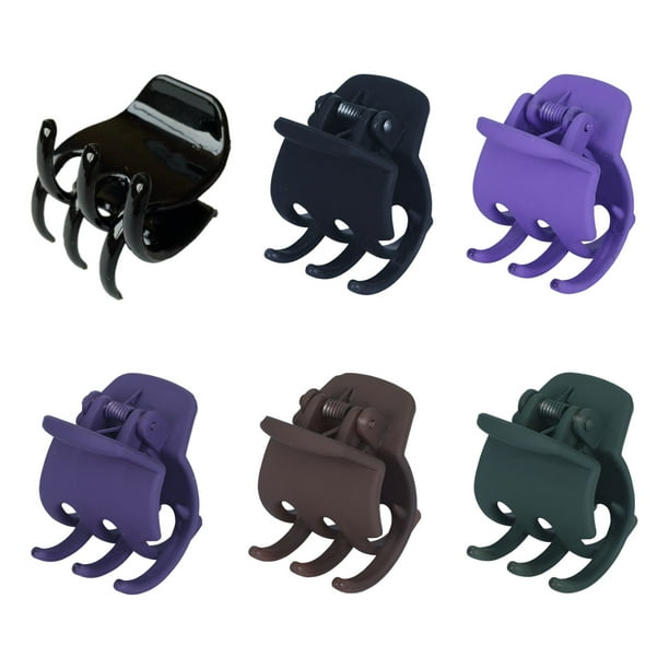 6 Pieces Hair Claw Clips, Medium Size Hair Claws Hair Jaw Clip for ...