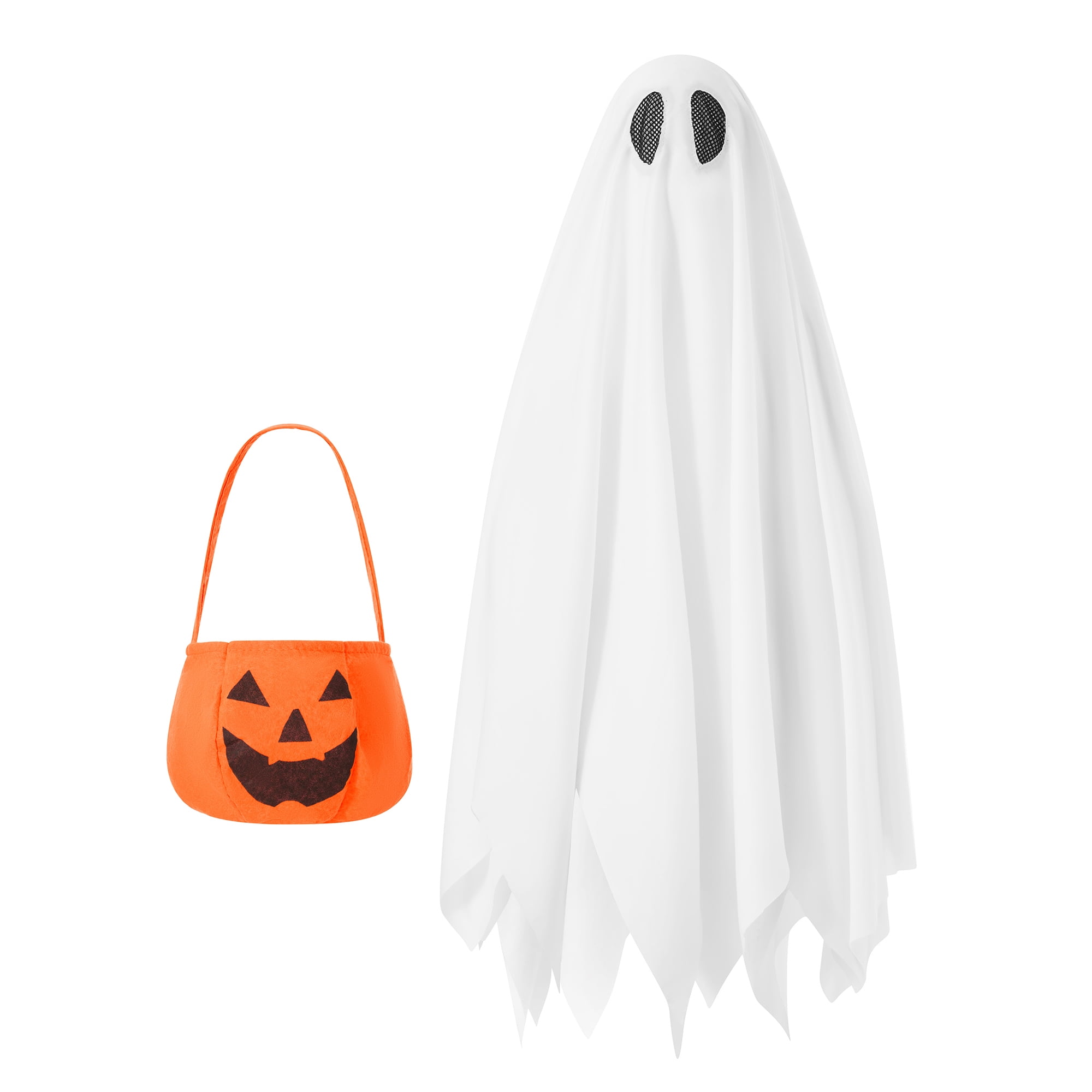 Click here for Gupgi Kid Halloween Ghost Costume  Toddler White G... prices