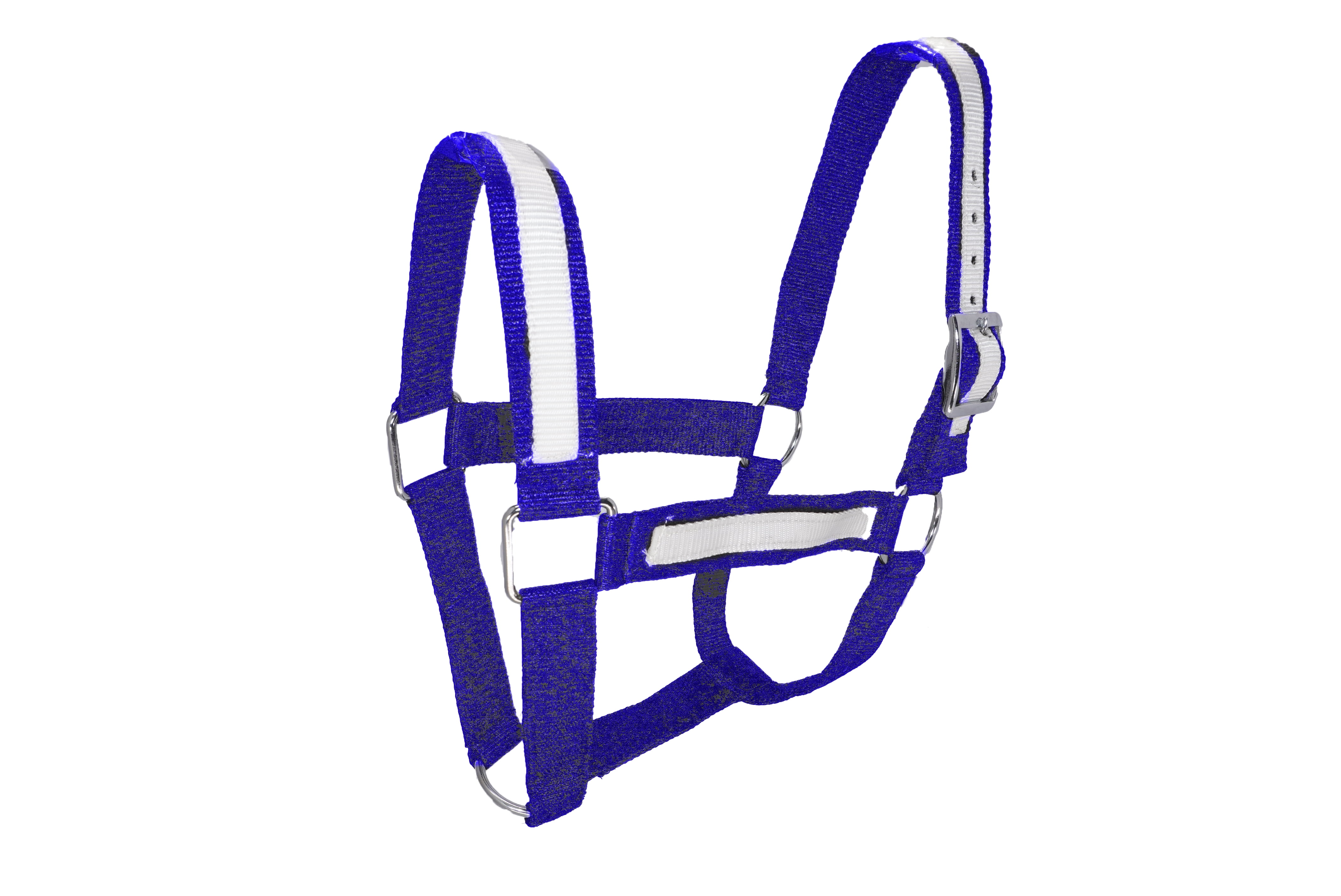 Premium Nylon Draft Halter with Overlay - Adjustable Horse Halter for ...