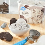 Great Value Cookies and Cream Ice Cream 48 fl oz Dessert with Farm ...