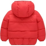 Boys Girls Kid Winter Thick Jacket Warm Zipper Hooded Windproof Coat Cute Outwear,2-7T - Walmart.com